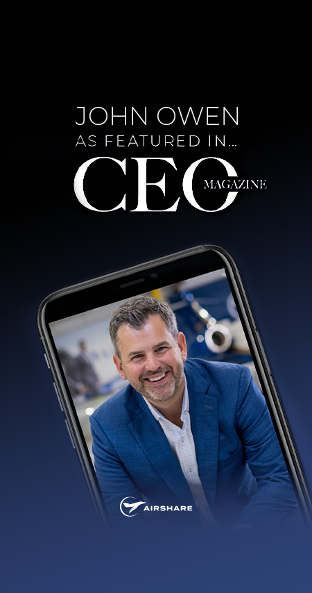 CEO Magazine Features John Owen | Airshare
